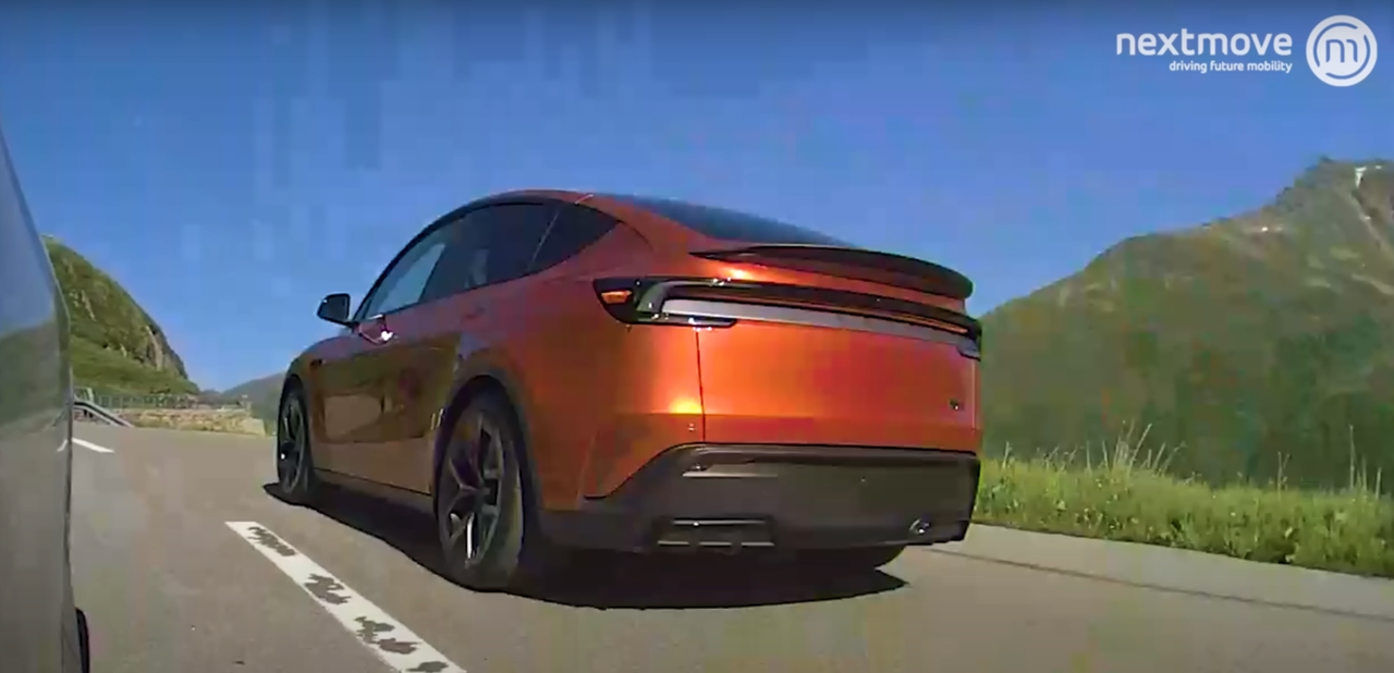Refreshed Model Y Performance Spotted Undisguised in Alps: Key Design ...